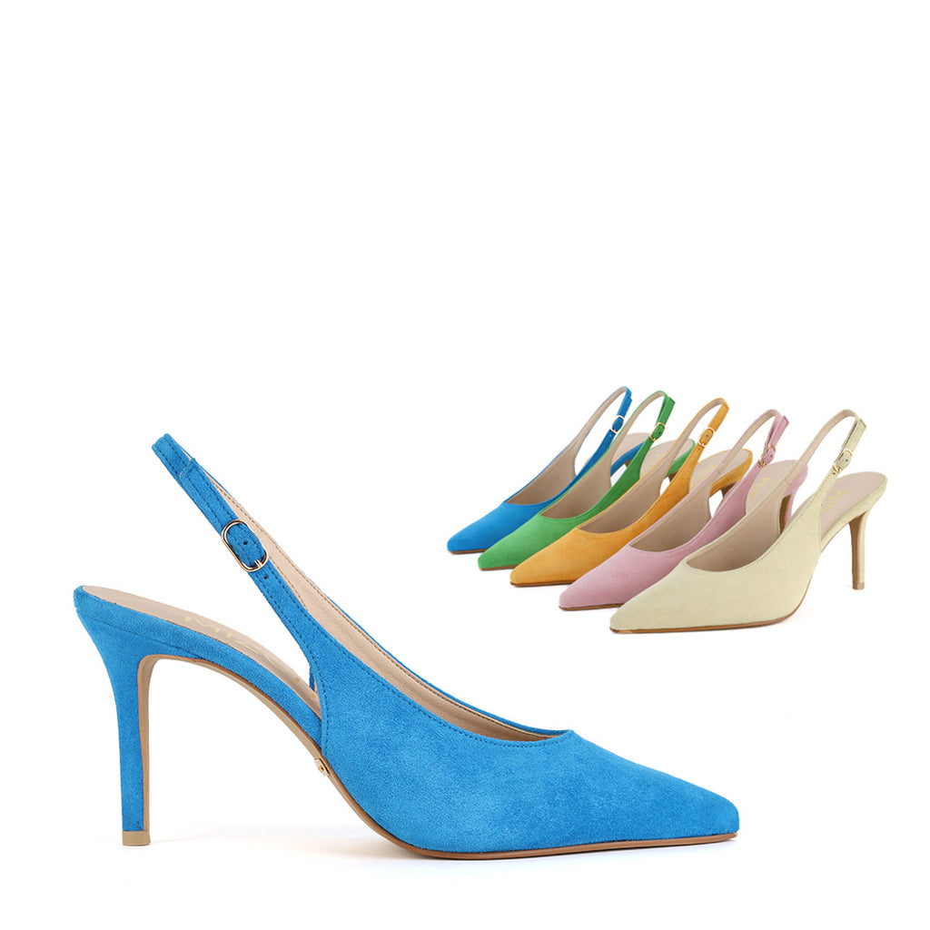 *UK size 1 - GOYA - pink, 7cm heels by MIZCHI Pretty Small Shoes