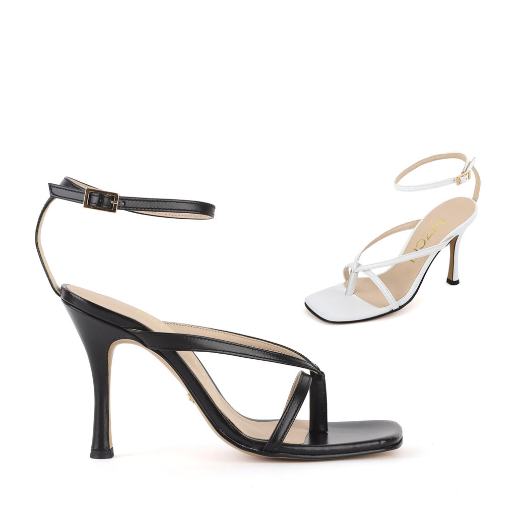 Petite Size Strappy High Heel Sandals by MIZCHI Pretty Small Shoes