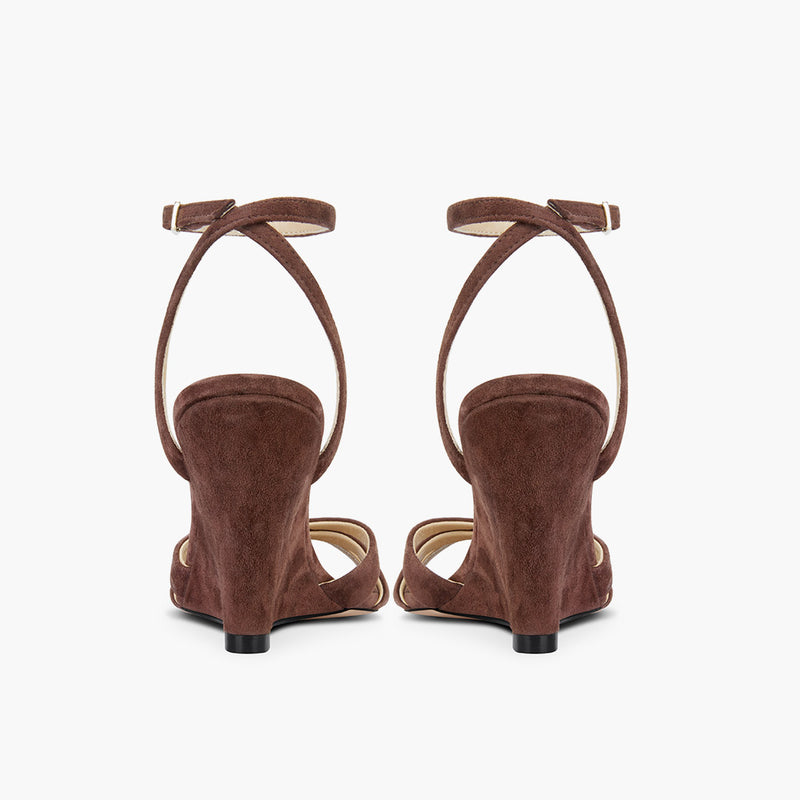 Small Size Women's Wedge Heels by MIZCHI Pretty Small Shoes