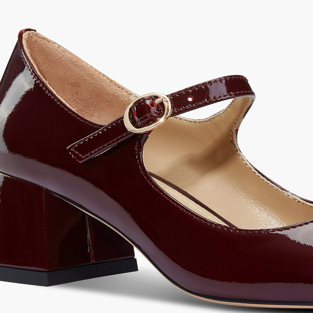 Petite Size Patent Mary Jane Pumps by MIZCHI Pretty Small Shoes