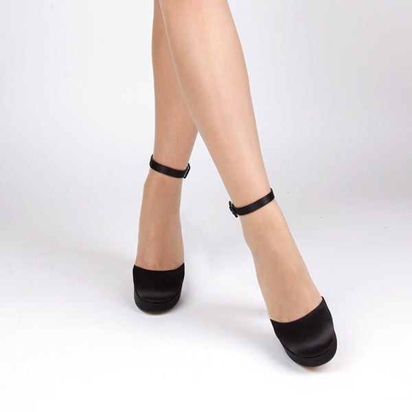 *UK size 2 - BO - High nude leather, 10/2cm heels by Pretty Small Shoes